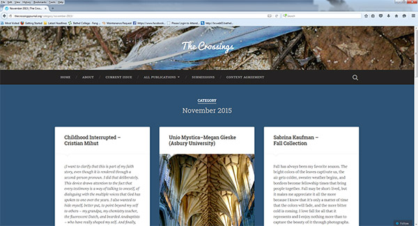 Launching Online Opens New Opportunities for Crossings Literary Journal ...