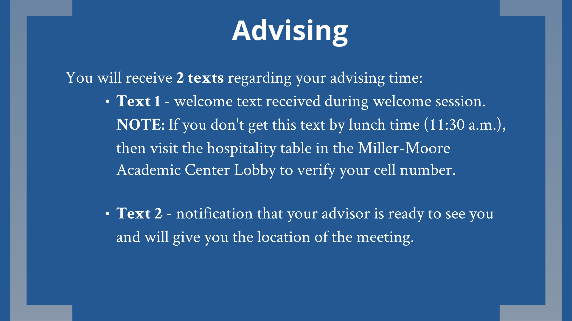 Registration Day | Bethel University