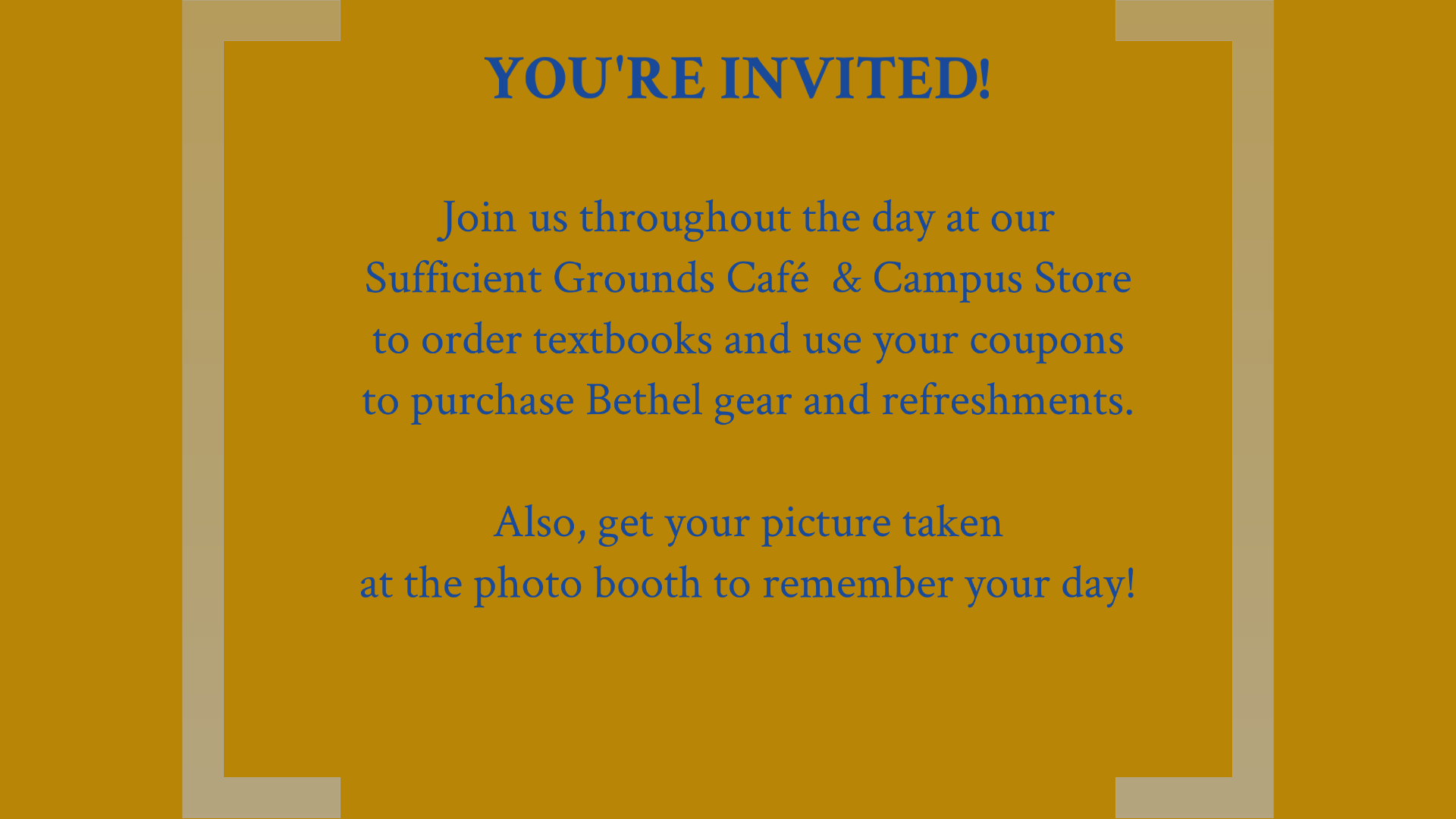 Registration Day | Bethel University